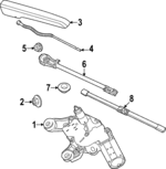 Shop OEM Wiper Blades | Porsche Parts Orlando