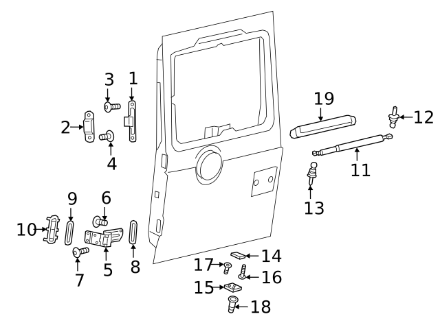 2019-2021 Mercedes-Benz Upper Guide 463-743-13-00 | MB OEM Parts