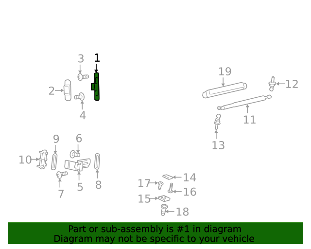2019-2021 Mercedes-Benz Upper Guide 463-743-13-00 | MB OEM Parts