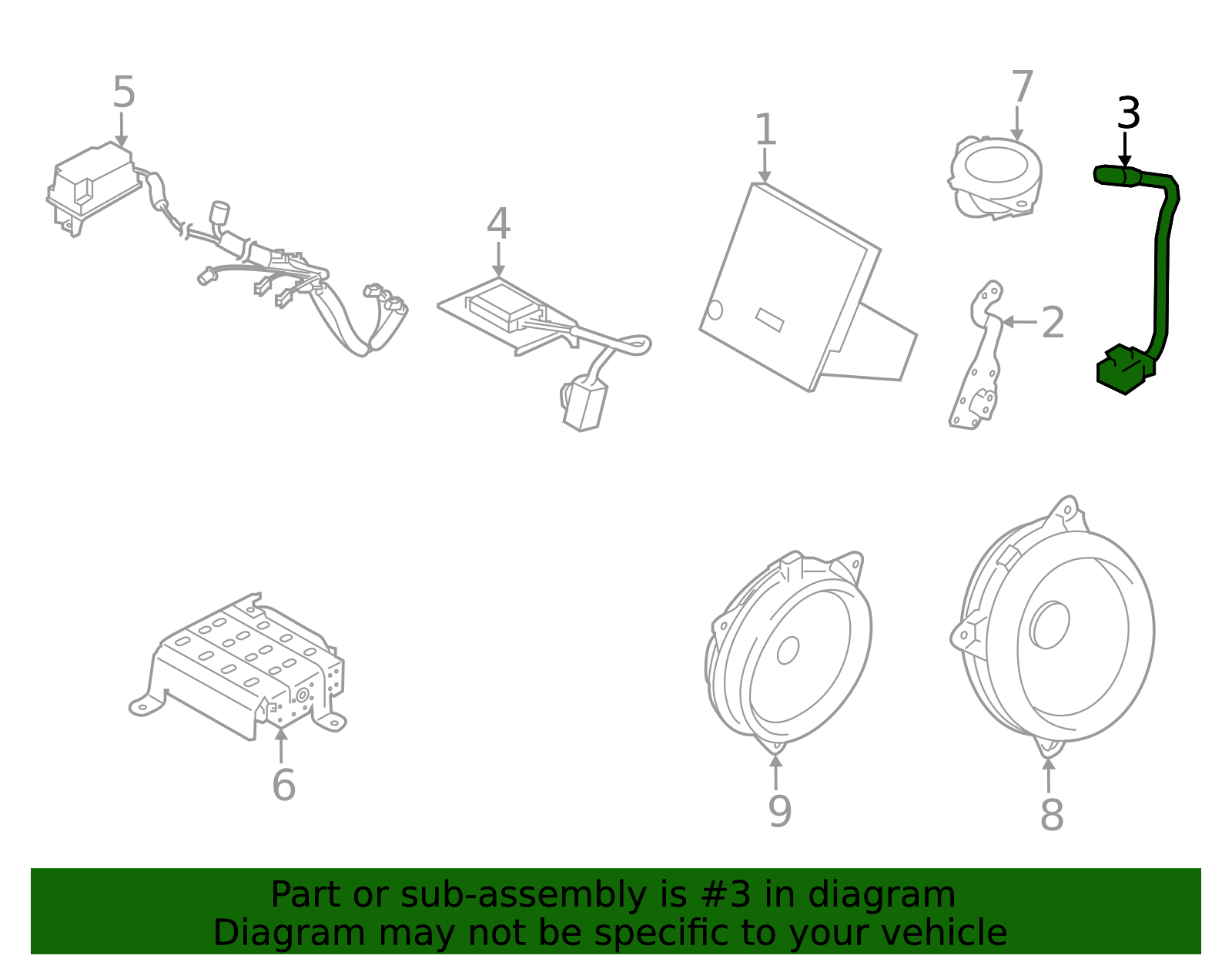 86325FL950 - Harness 2018-2023 Subaru Crosstrek | AutoNation Parts