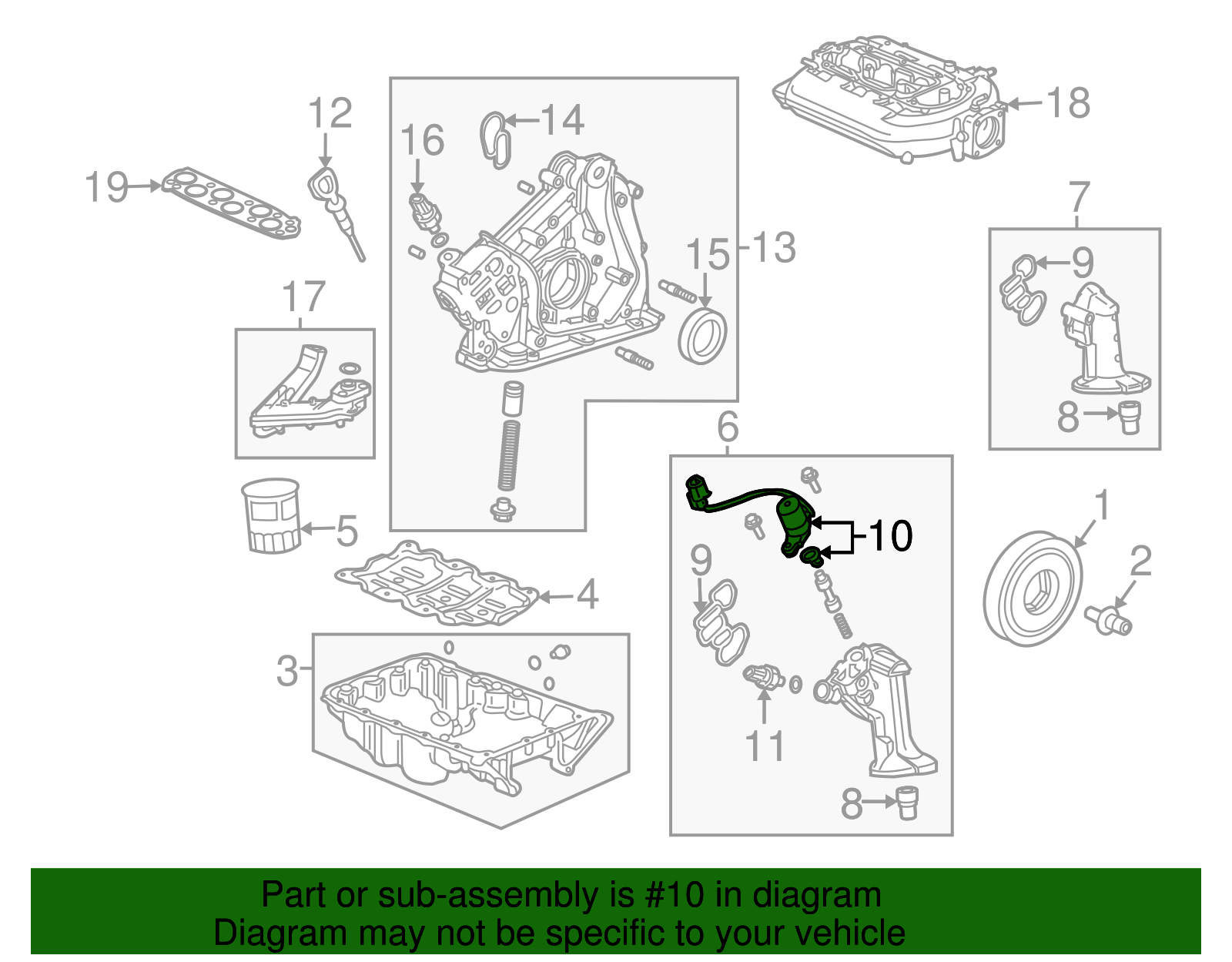2008-2017 Honda Valve Assembly 15810-R70-A04 | OEM Parts Online