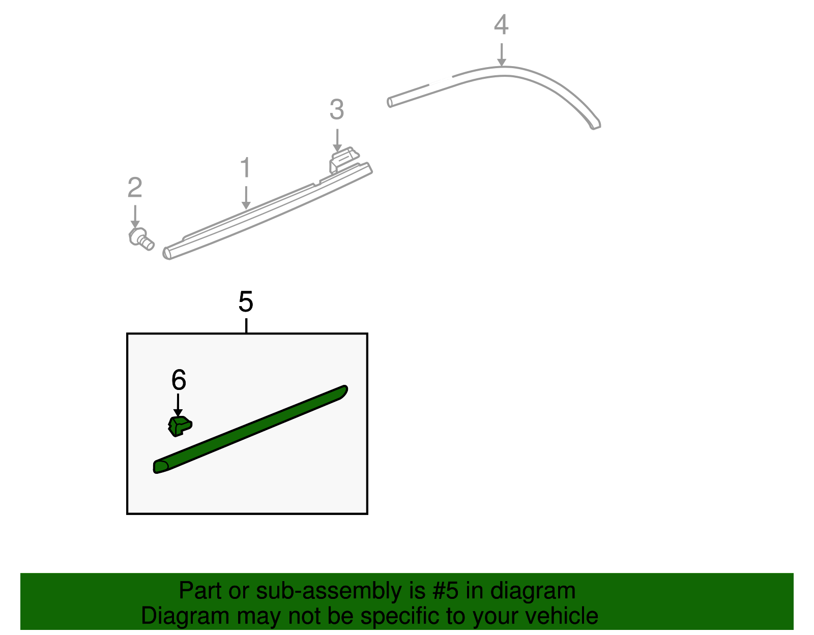 75303-SDA-A11ZD - 2003-2007 Honda Accord - Protector R Rear Door *NH578 ...