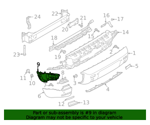 Genuine OEM Support Bracket Part# LR129799 Fits 2020 Land Rover: Up To ...
