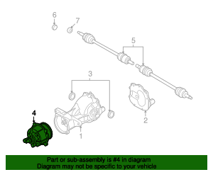 2007-2012 Hyundai AWD Coupling Unit 47800-24700 | AutoNationParts.com
