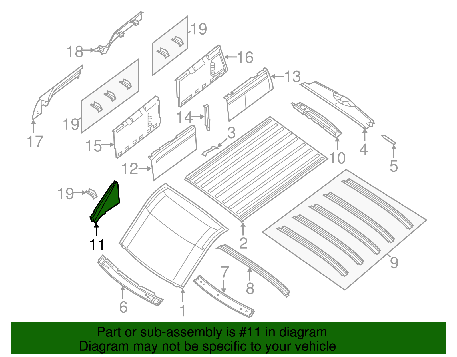 2012-2021 Nissan Front Panel 76024-1PC0A | My Nissan Part