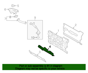 9A1-104-311-00 - Engine Valve Cover Heat Shield 2012-2016 Porsche 911 ...