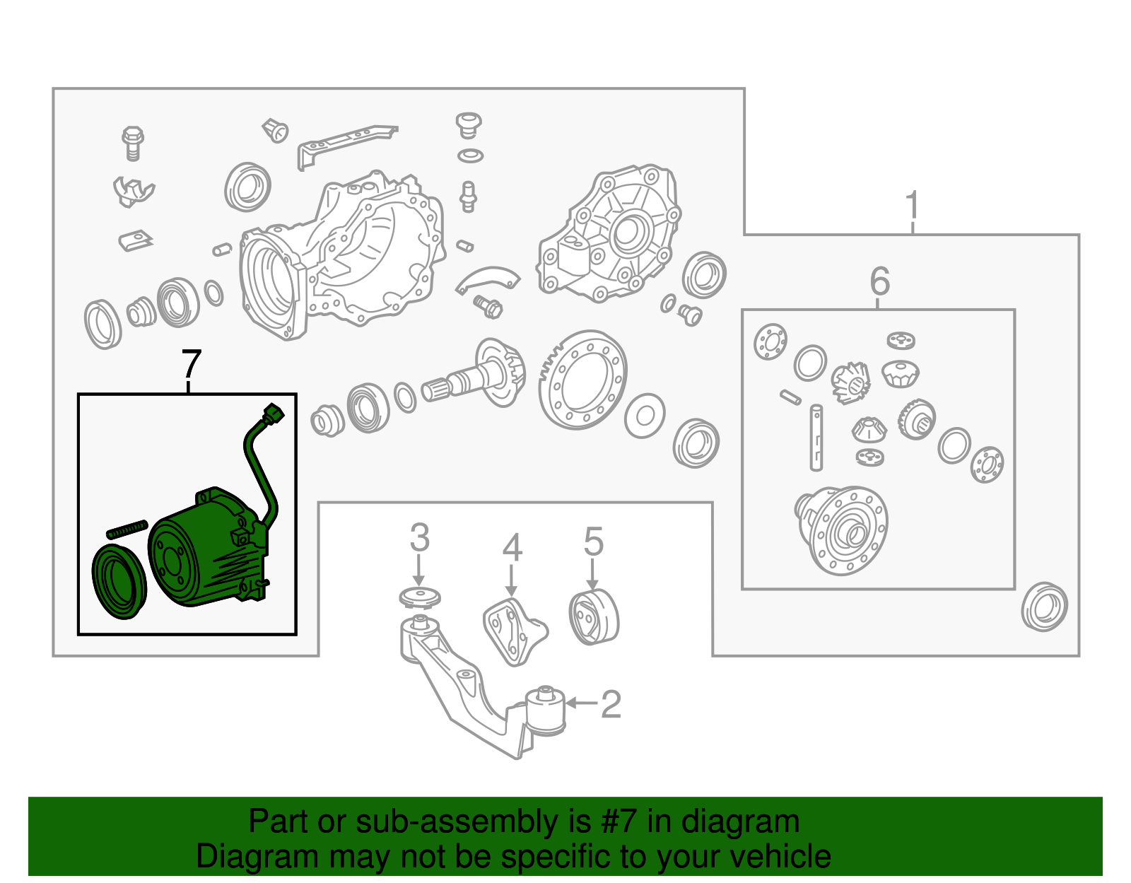 2016-2019 Toyota Highlander Viscous Coupler 41303-48030 | Retail ...