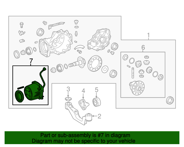41303-48030 - Viscous Coupler - 2016-2019 Toyota Highlander | OEM ...