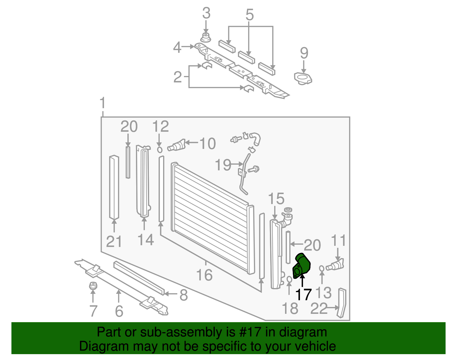 2007-2009 Lexus RX350 Water Inlet 16431-31490 | toyolexparts
