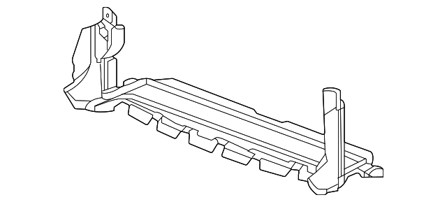 2021-2023 Buick Envision Lower Radiator Air Baffle 86826753 GM ...