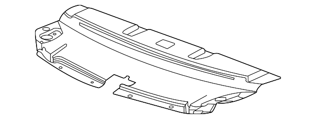 84905439 GM Upper Radiator Air Baffle | GM Parts Store