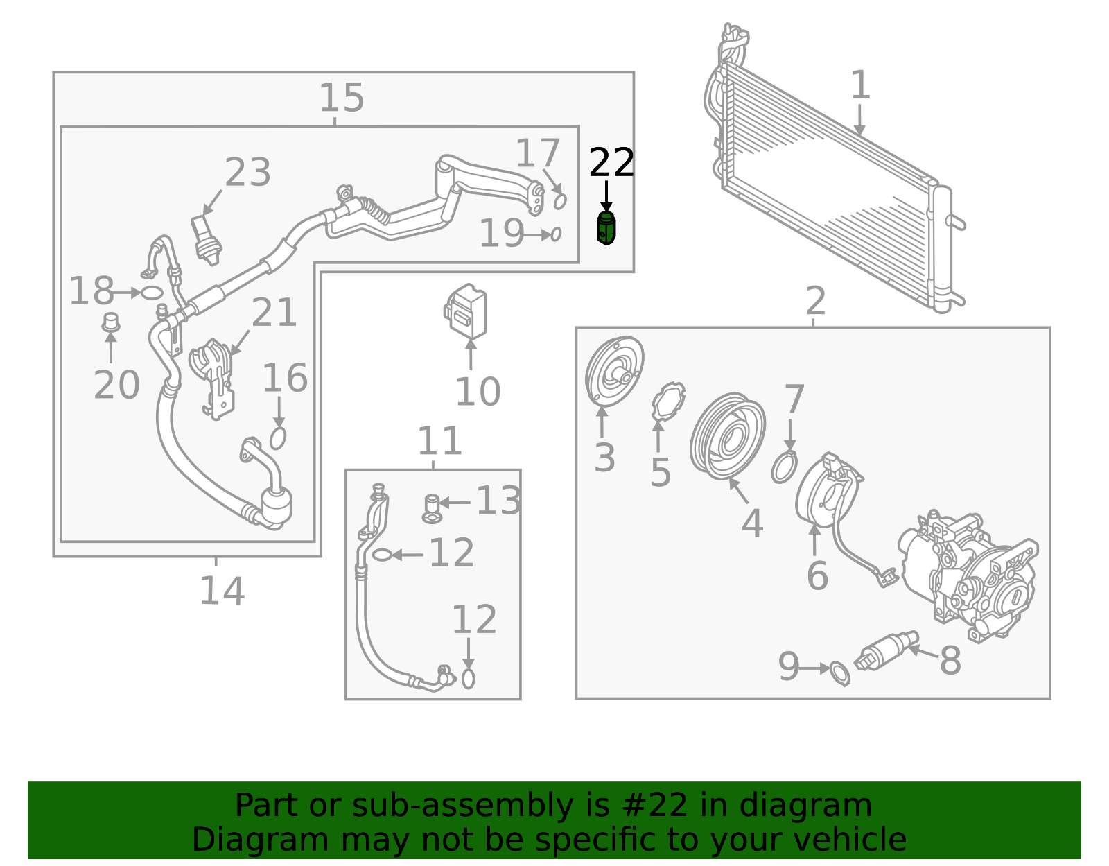 2018-2024 Kia Expansion Valve 97626-J9000 | QuirkParts