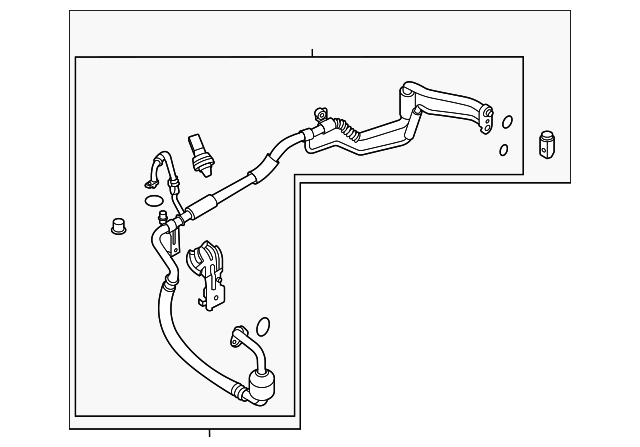 97775-Q5020 - Hose & Tube Assembly 2021-2023 Kia Seltos | Kia.Parts Store