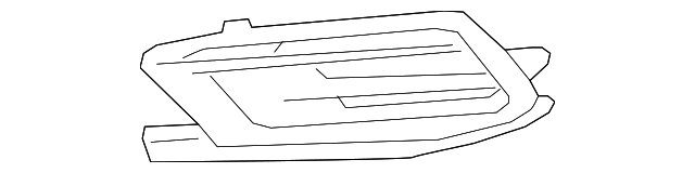 2015-2016 Chevrolet GM 94516100 Front Driver Side Fog Lamp Bezel | GM ...