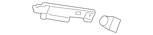 2011-2016 Chevrolet Passenger Side Front Bumper Fascia Guide 95328894 ...