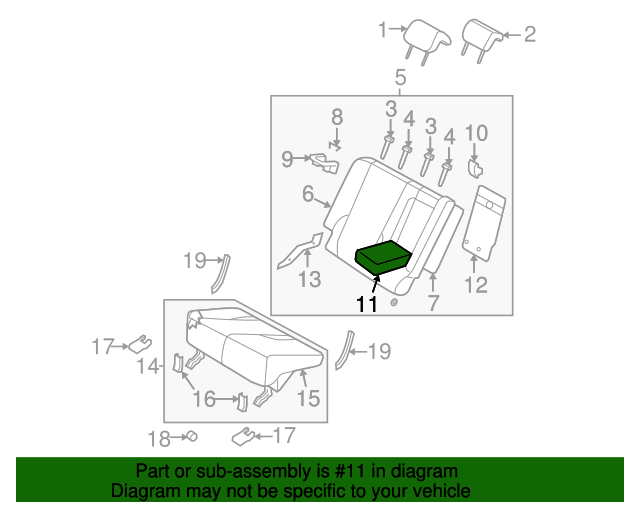 89900-1F010AA5 - Armrest 2009-2010 Kia Sportage | Kia.Parts Store