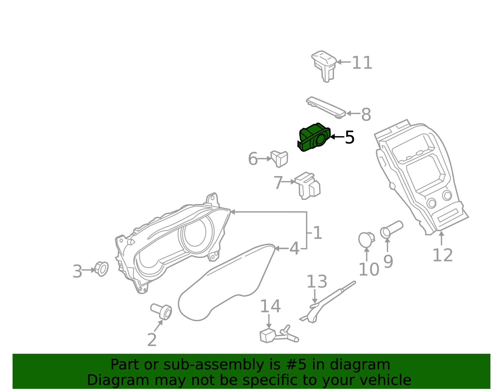 2019-2023 Lincoln Nautilus Motorcraft™ Headlamp Switch SW-8025 | OEM ...