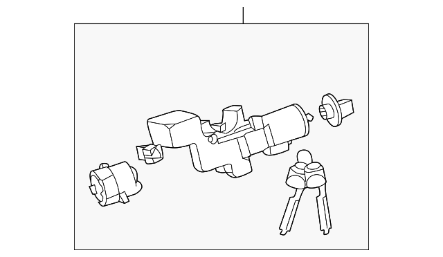 D8700-CZ3AB - Ignition Lock Cylinder - 2011-2015 Nissan | World OEM ...