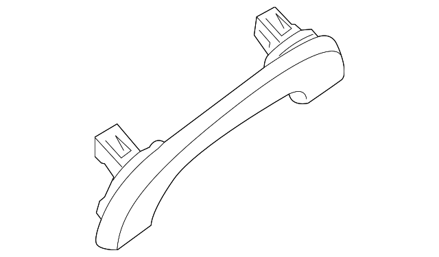 4538100041 - Grip Handle 2016-2019 Smart | Mercedes-Benz USA Parts