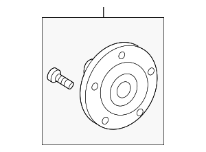 43502-0C031 - Wheel Hub (Left, Right, Front, Rear) 2007-2022 Toyota ...