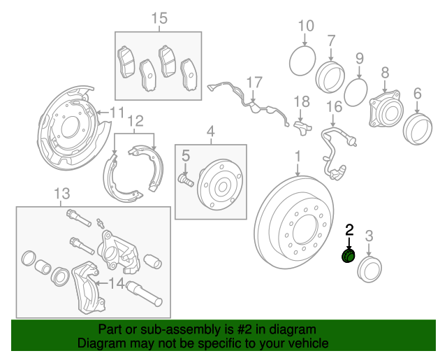 2007-2024 Toyota Nut 90179-32007 | Toyota Parts Center