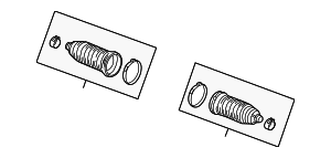 2013-2025 GM Rack and Pinion Boot Kit with Clamps 22789026 GM ...