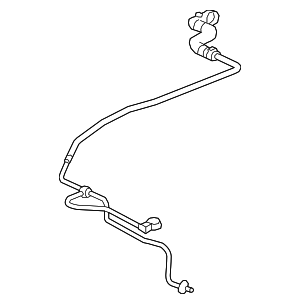 2018-2021 Jaguar F-Type Overflow Hose T2R47919 | JaguarParts.com