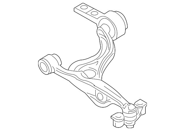 2009-2013 Mazda 6 Lower Control Arm - Driver's Side (LH) GS3L-34-350B ...