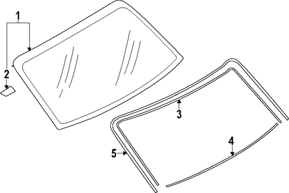 2022-2024 Subaru WRX Back Glass Pin 65135VC010 | Subaru Parts Store