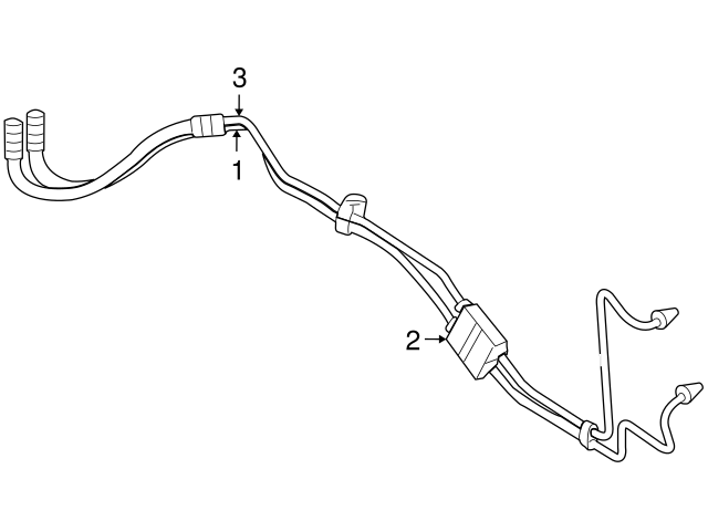 2007-2012 Mopar Hose & Tube Assembly 55037841AK | TascaParts.com