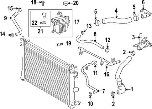 Radiator & Components for 2023 Toyota GR Corolla | Longo Toyota Parts