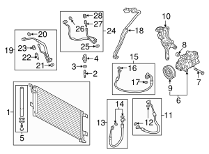 5Q0-298-403-C - A/C Receiver Drier 2017-2023 Audi | Audi OEM Parts