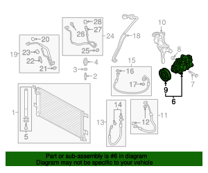 2012-2024 Audi A/C Compressor 4M0-820-803 | OEM Parts Online