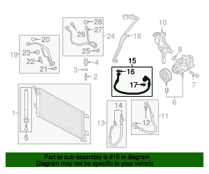 2017-2023 Audi Suction Hose 8W0-816-743-BP | OEM Parts Online