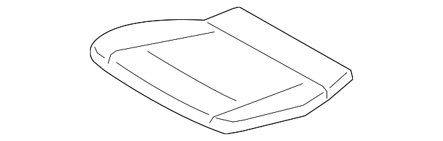 52307443467 - 2019-2023 BMW X5 Seat Cushion Pad (52-30-7-443-467) | BMW ...