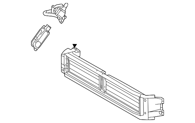 53180-08012 - Shutter Assembly Radiat Longo Toyota Parts
