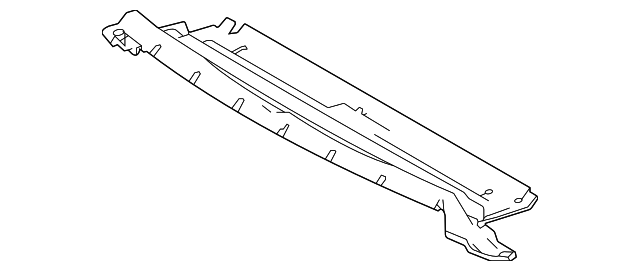 16592-0P020 - Radiator Support Air Deflector 2021-2023 Toyota Sienna ...