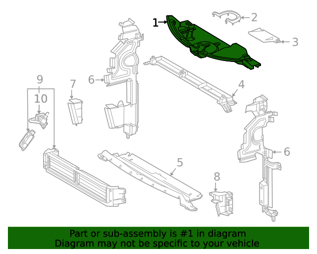 Seal Cool Air Intak 53295-08021 | Toyota Parts Center