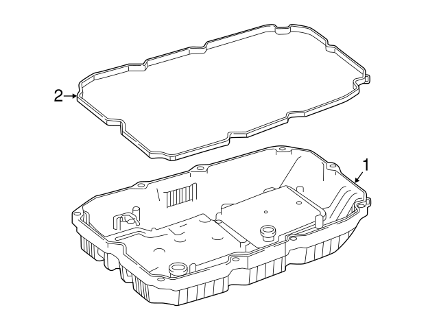 2015-2021 Mercedes-Benz Trans Pan 725-270-37-07 | MB Parts Center
