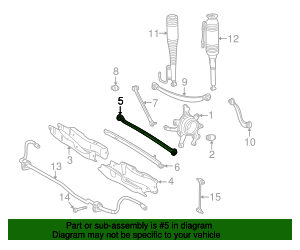 220-350-27-06 - Thrust Arm 1992-2006 Mercedes-Benz | AutoNationParts.com