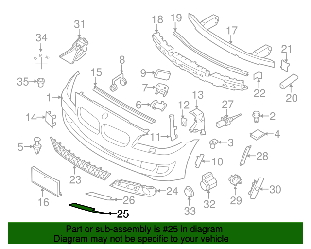 Genuine OEM BMW Filler Part# 51117331720 Fits 2014-2017 BMW: Up To 35% ...