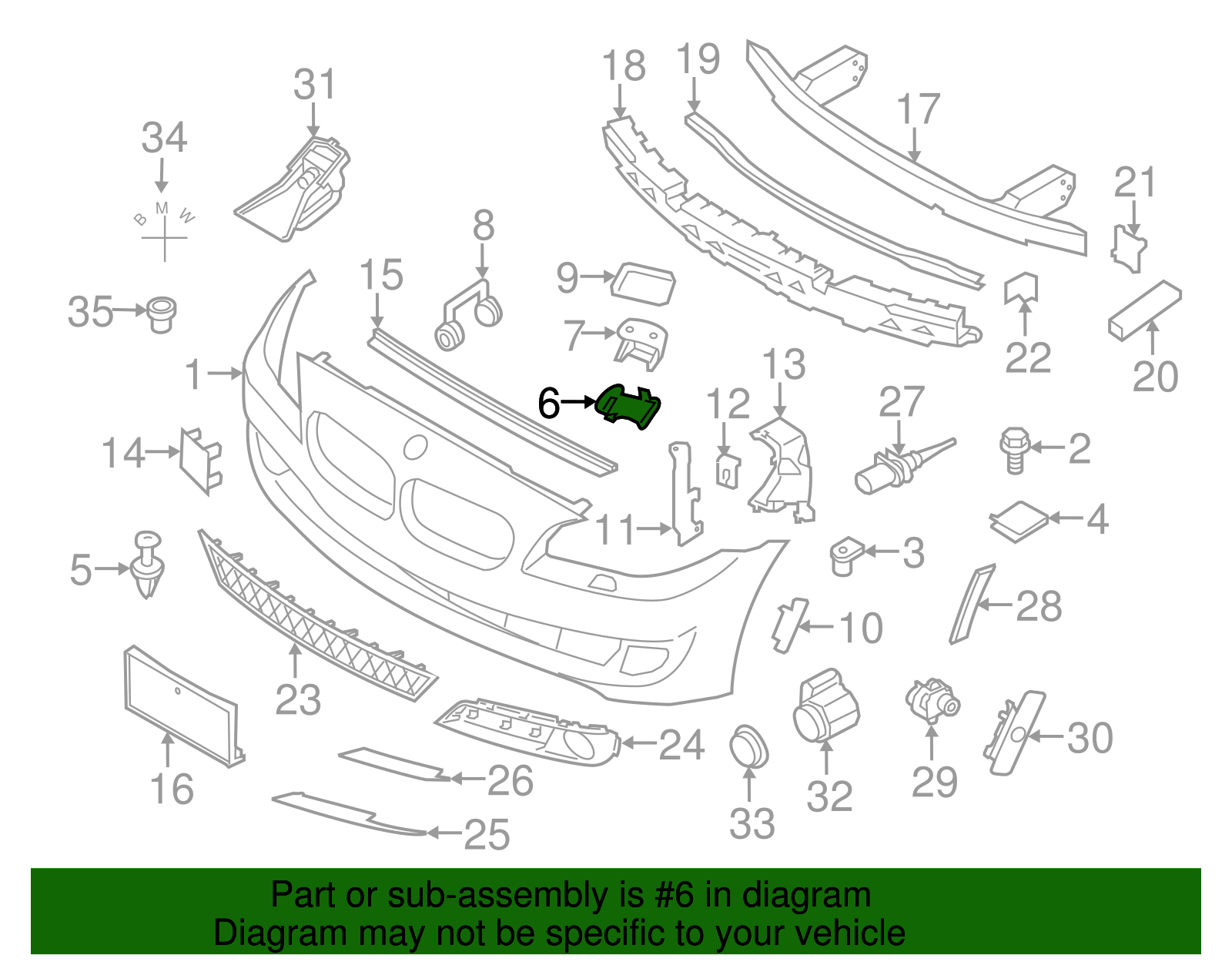 51117331691 - 2014-2017 BMW Plug (51-11-7-331-691) | BMW of South ...