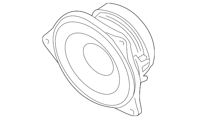 65139210451 - 2012-2019 BMW Front Dr Speaker (65-13-9-210-451) | BMW of ...