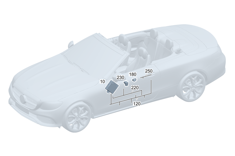 238-900-70-00 - Control Unit 2018-2023 Mercedes-Benz | Mercedes-Benz ...