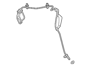 MB3Z-2C205-A - ABS Wheel Speed Sensor 2021-2024 Ford Bronco | Ford ...