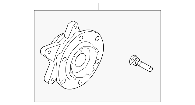 2021 Ford Bronco Hub Assembly MB3Z-1104-A | TascaParts.com
