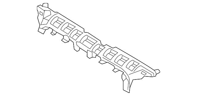 2017-2019 Genesis G90 Support Assembly Front Bumper Upper 86550-D2000 ...