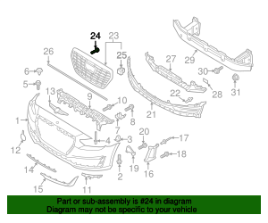 2013-2021 Hyundai Rocker Molding Screw 12493-04167-E | OEM Parts Online
