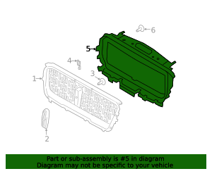 LJ7Z-8A284-AA - Mount Panel - 2020 Lincoln Corsair | Sunrise Ford Parts
