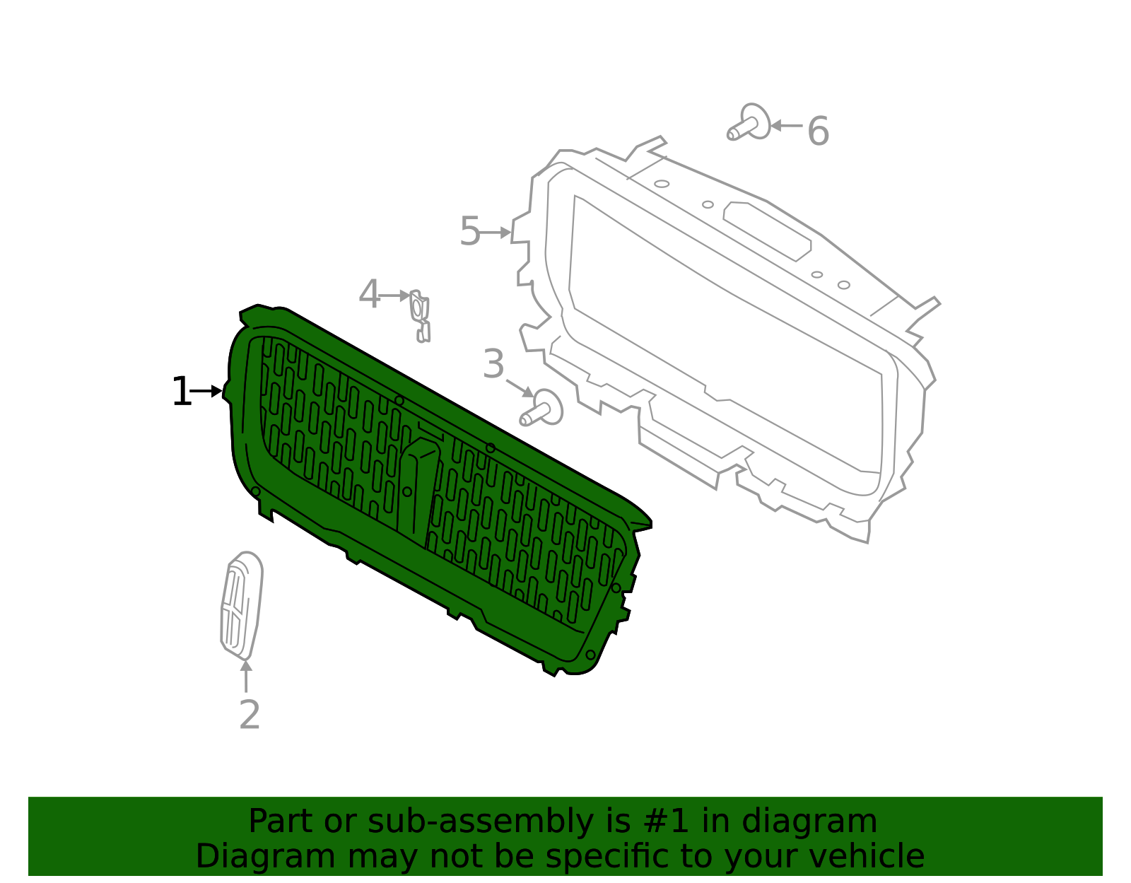 2020-2022 Lincoln Corsair Grille LJ7Z-8200-CA | Varsity Ford